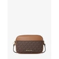 Michael Kors Outlet Jet Set Small Signature Logo Camera Crossbody Bag ...
