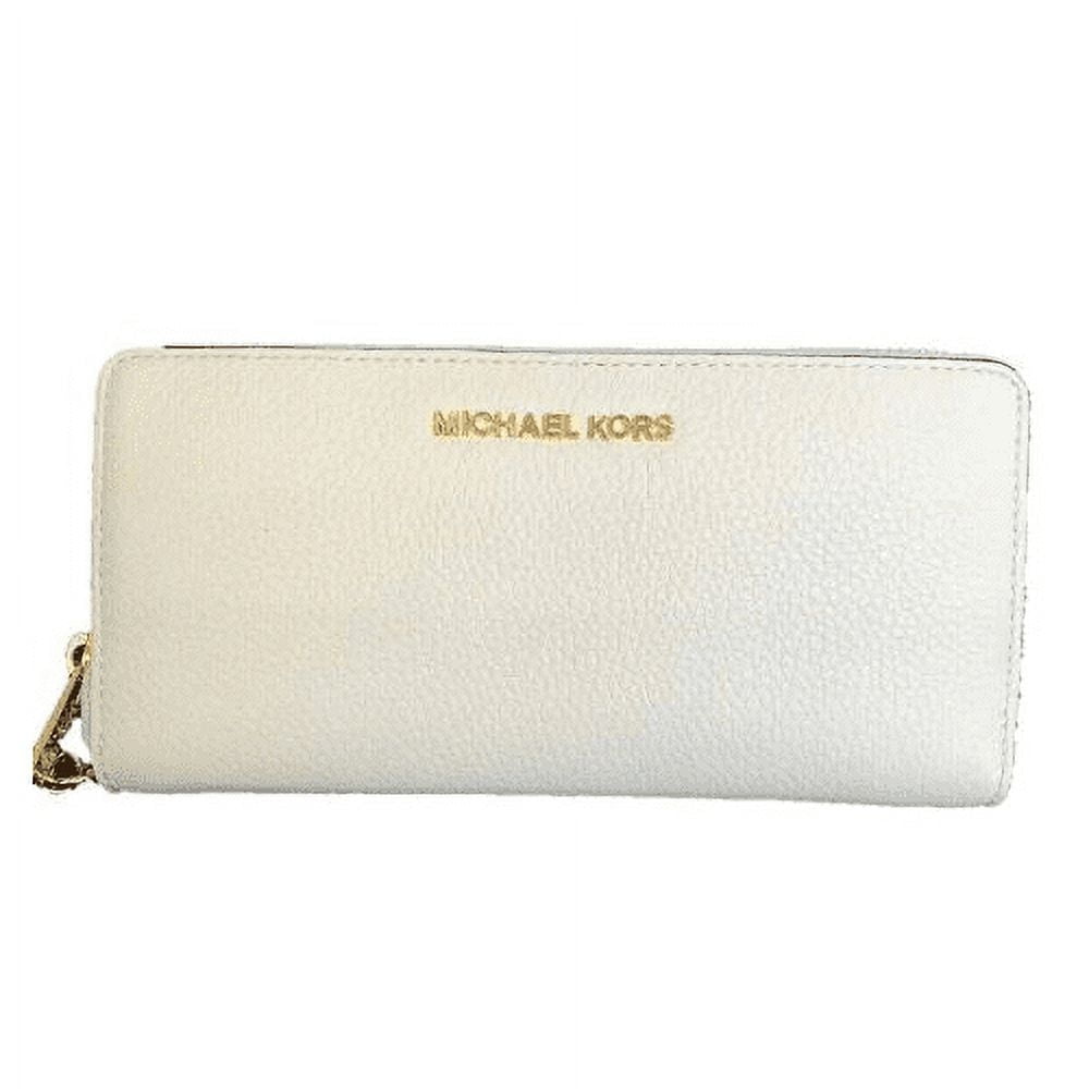 Michael Kors Jet Set Travel Continental Wallet, Large Leather Wristlet ...