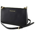 Michael Kors Jet Set Travel Medium Pouchette Crossbody Bag Mk Signature Vanilla - Walmart.com