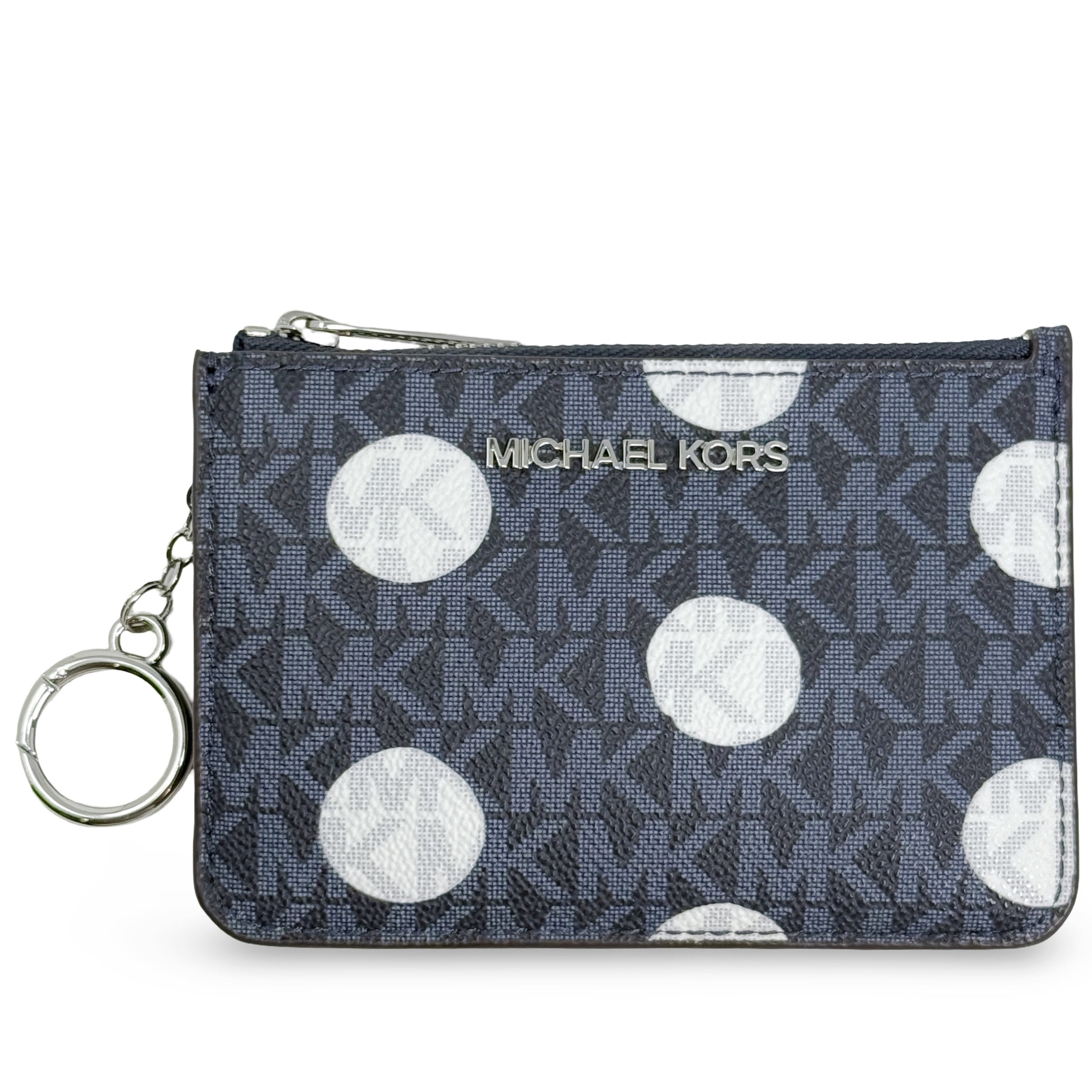 Michael Kors Women's Jet Set Travel Small Top Zip Coin Pouch With ID ...