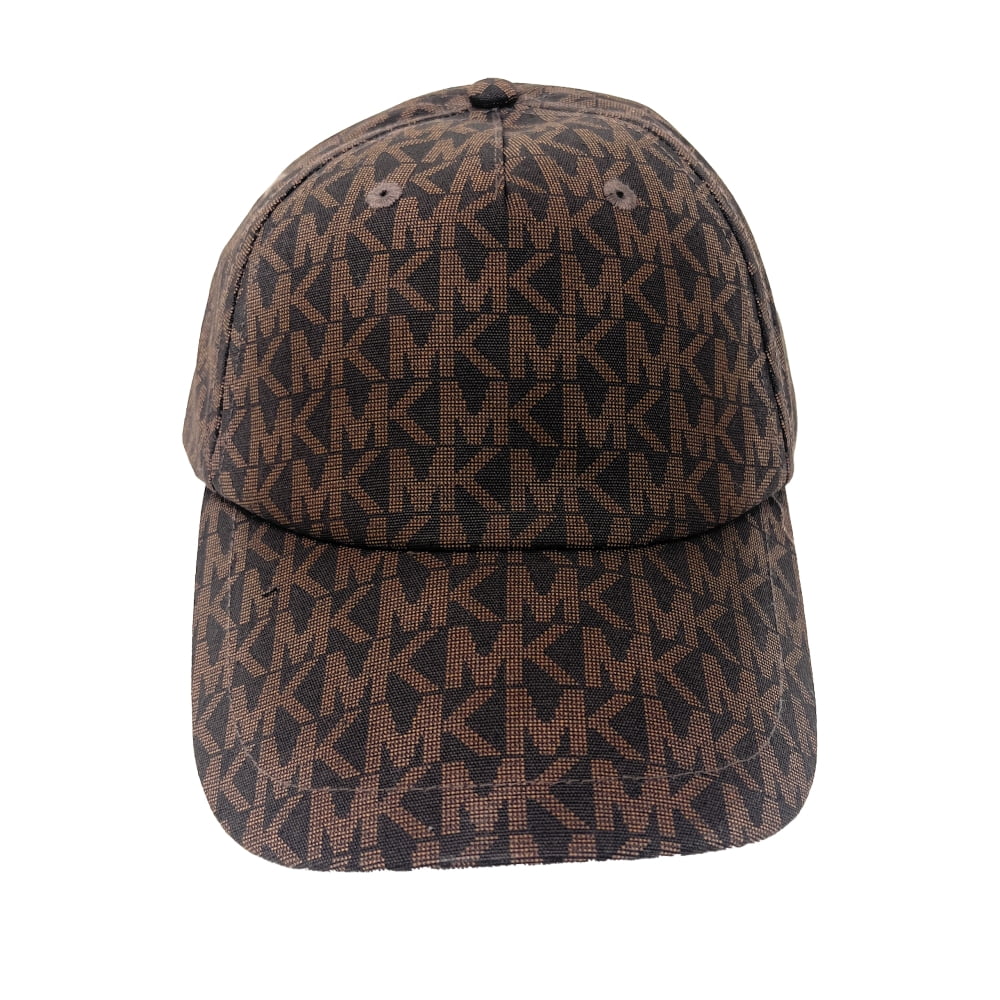 Michael Kors Logo Print Cotton Baseball Cap, Brown - Walmart.com