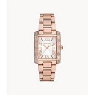 Michael Kors Women's Camille Crystal Gold-Tone Stainless Steel Watch ...