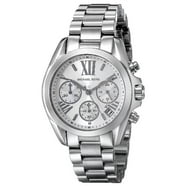 Original MK MICHAEL KORS Men's Stainless Steel Silver Lexington Watch ...