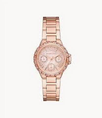 Michael Kors MK7273 Mini-Camille Multifunction Rose Gold Tone Stainless ...