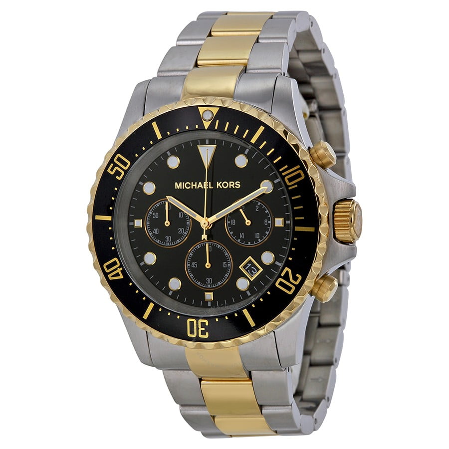 Michael Kors Men's Everest MK8311 Gold Stainless-Steel Quartz Fashion ...