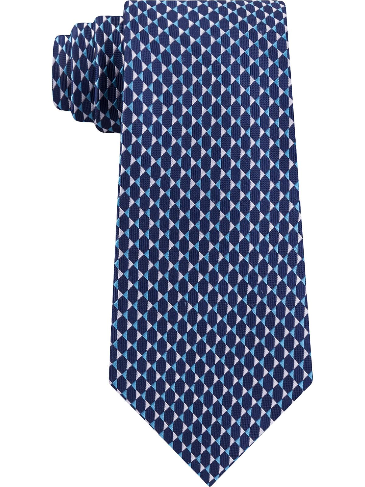Michael Kors Men's Mirrored Circles Tie Blue Size Regular - Walmart.com