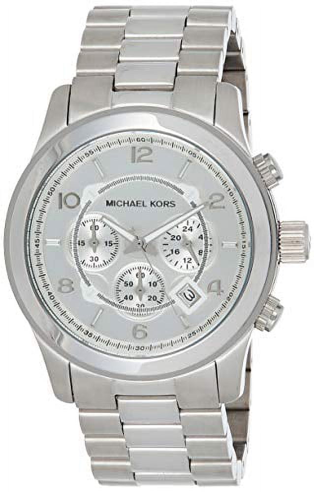 Michael Kors Men's Runway Silver-Tone Watch MK8086 - Walmart.com