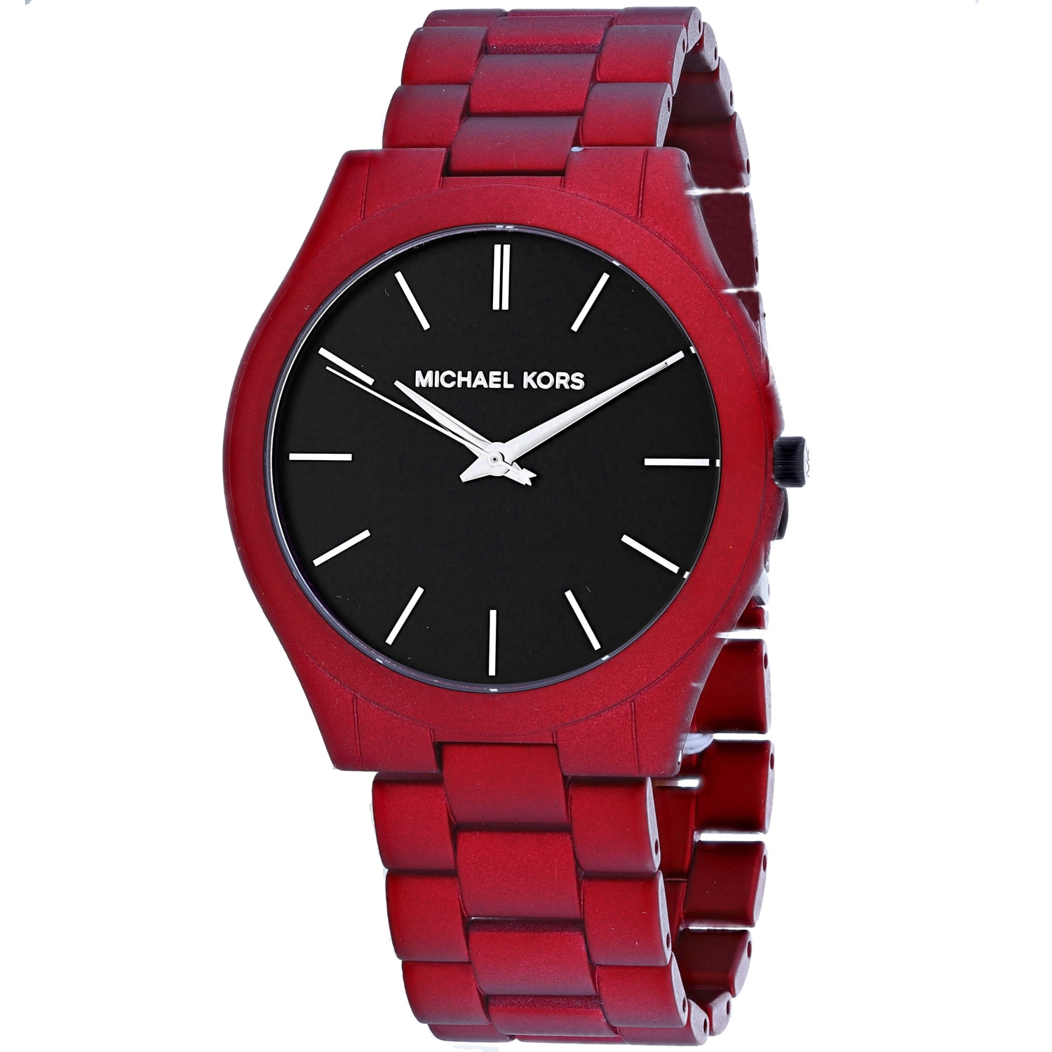 Michael Kors Men's Slim Runway Black Dial Watch - MK8712 - Walmart.com