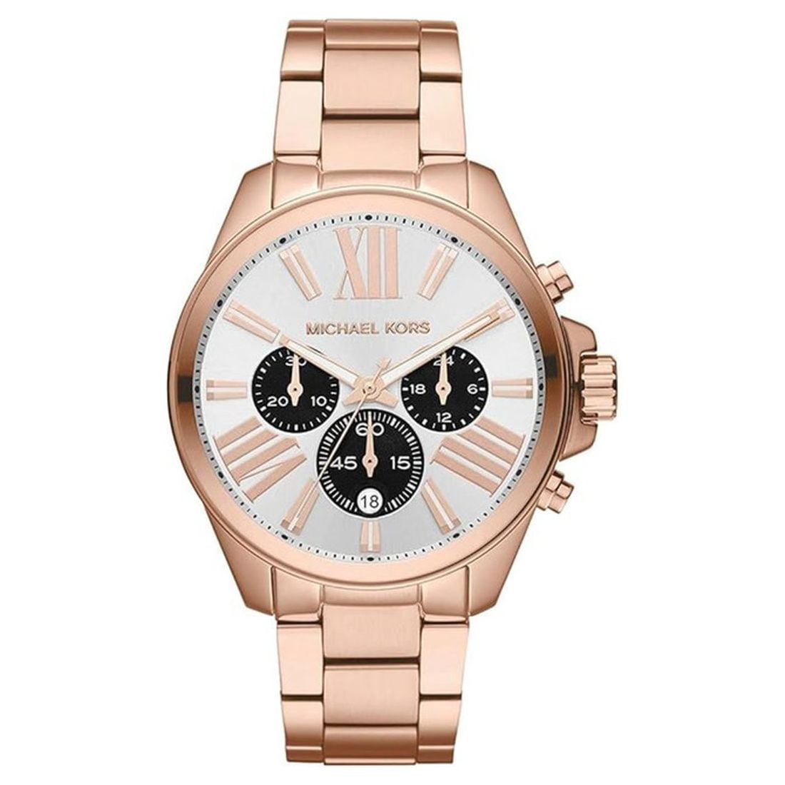 Michael Kors Men's Wren MK5712 Silver Stainless-Steel Quartz Fashion ...