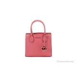 Michael Kors Medium Mercer Leather Crossbody Tote, Grapefruit - Walmart.com