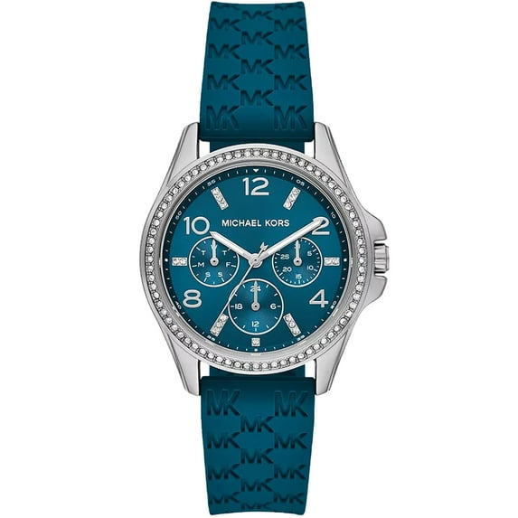 Michael Kors Women's Pilot Blue Dial Watch - MKO1004 - Walmart.com