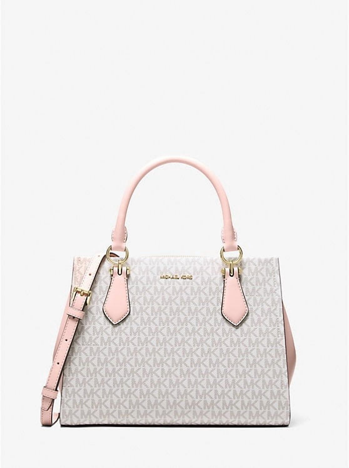 Michael Kors Outlet Marilyn Medium Signature Logo Convertible Satchel ...