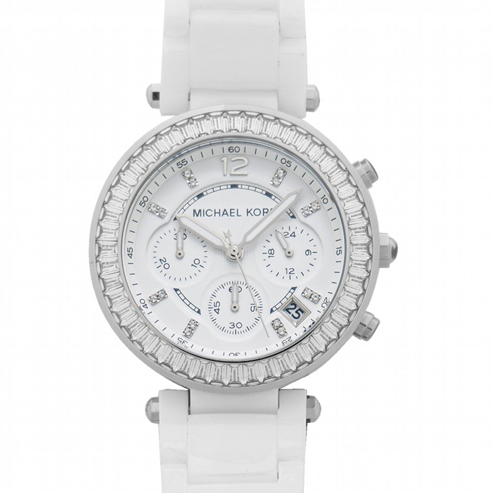 Michael Kors Parker Quartz White Dial Ladies Watch MK5848 - Walmart.com
