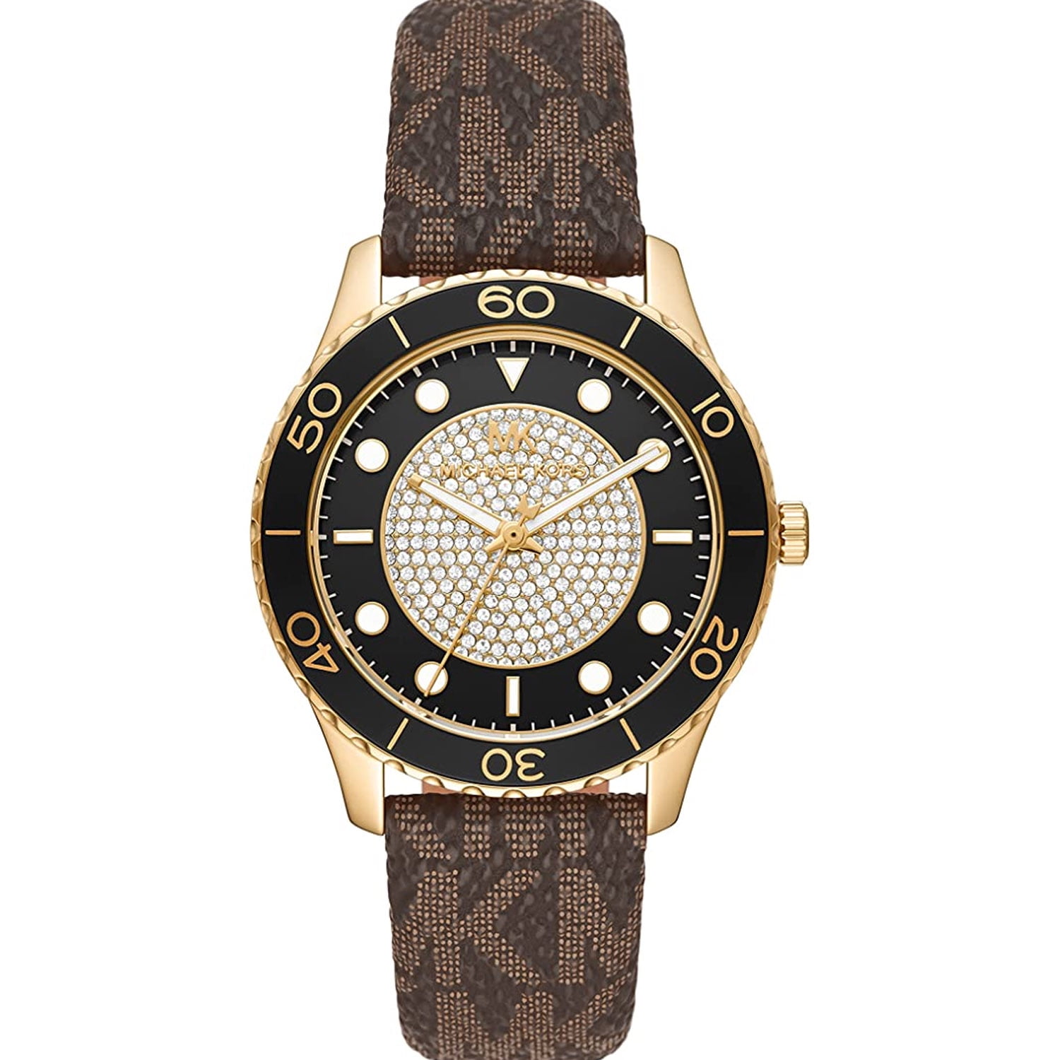 Michael Kors Women's Runway Black Dial Watch - MK6979 - Walmart.com