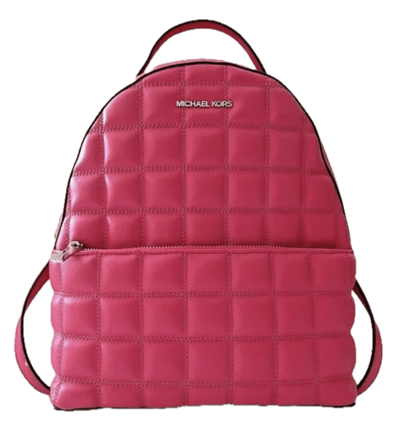 Michael Kors Sheila Medium Quilted Backpack In Dragonfruit - Walmart.com