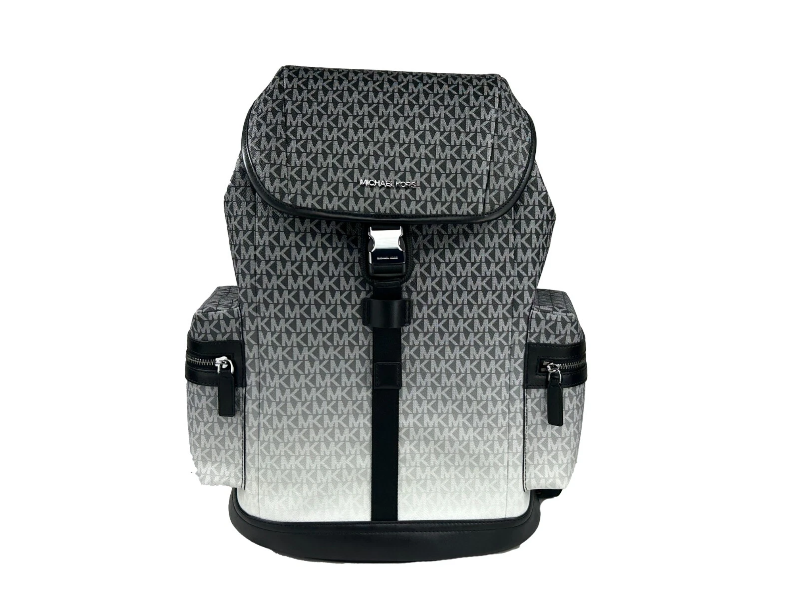Michael Kors Signature Cooper Sport Flap Ombre Large Backpack Bookbag ...