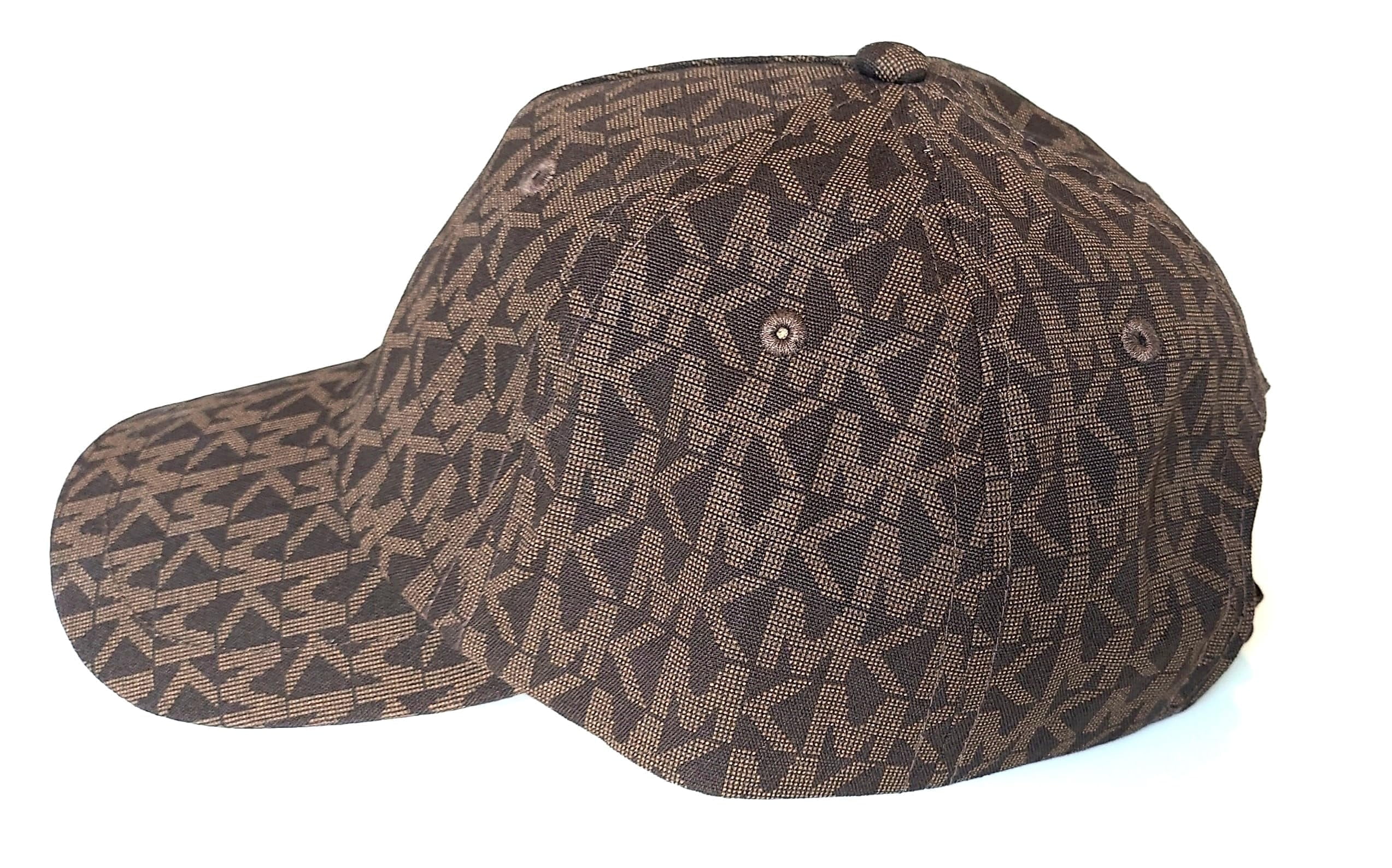 Michael Kors Unisex MK Logo Baseball Hat Cap Brown One Size - Walmart.com