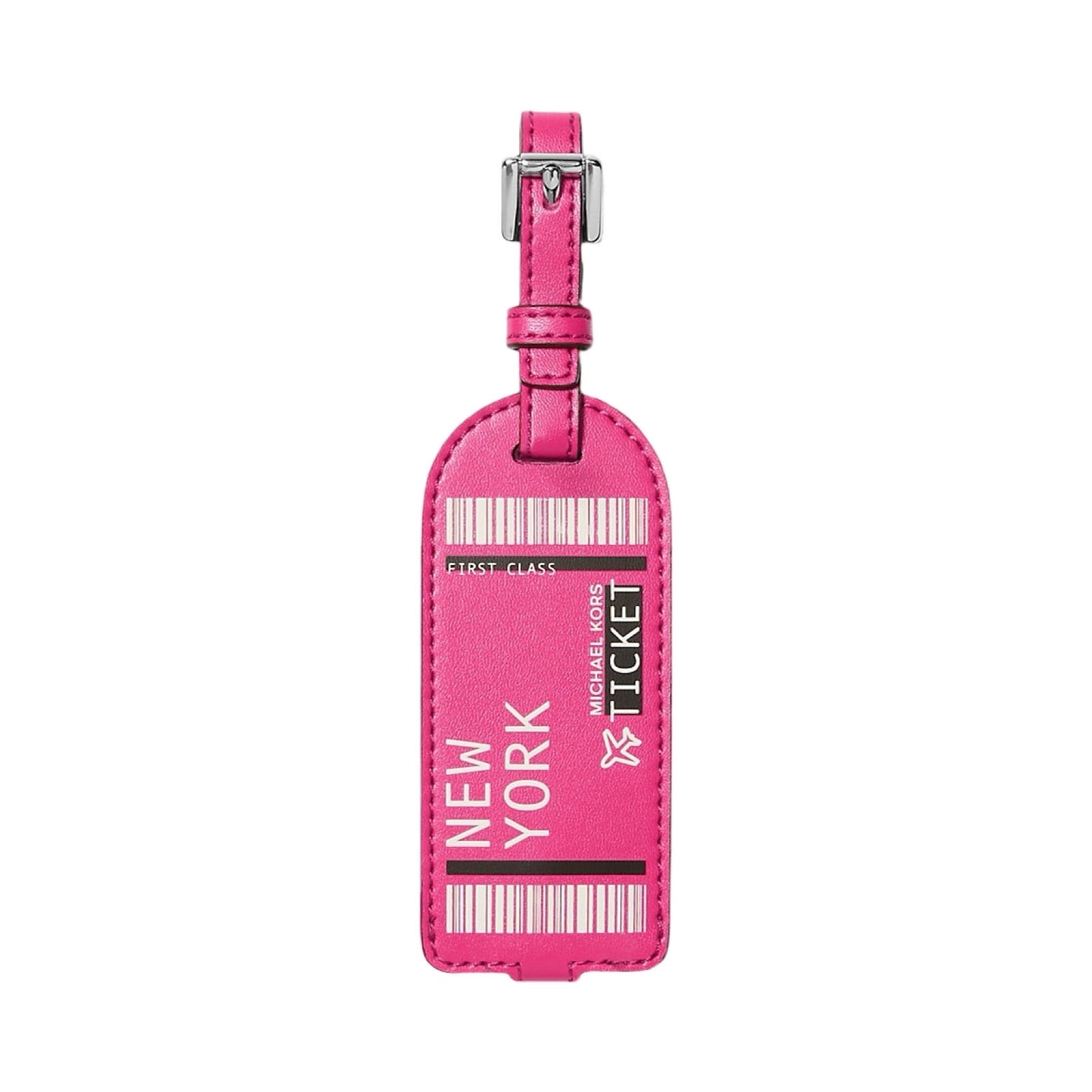 Michael Kors Woman's Jet Set Travel Luggage Tag (Dragonfruit Pink ...