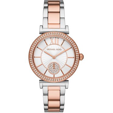 Michael Kors Women's Wren Chronograph Pave Watch MK6317 with Crystal ...