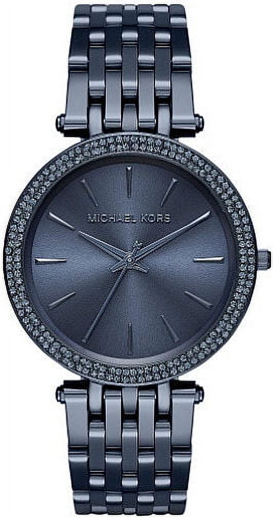 Michael Kors Women's Blue Darci Steel Glitz Watch MK3417 - Walmart.com