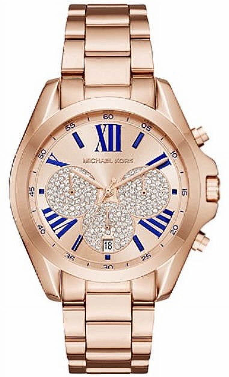 Michael Kors Women's Bradshaw Chronograph Gold-Tone Watch MK5798 ...