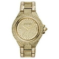 Michael Kors Women's Camille Crystal Gold-Tone Stainless Steel Watch ...