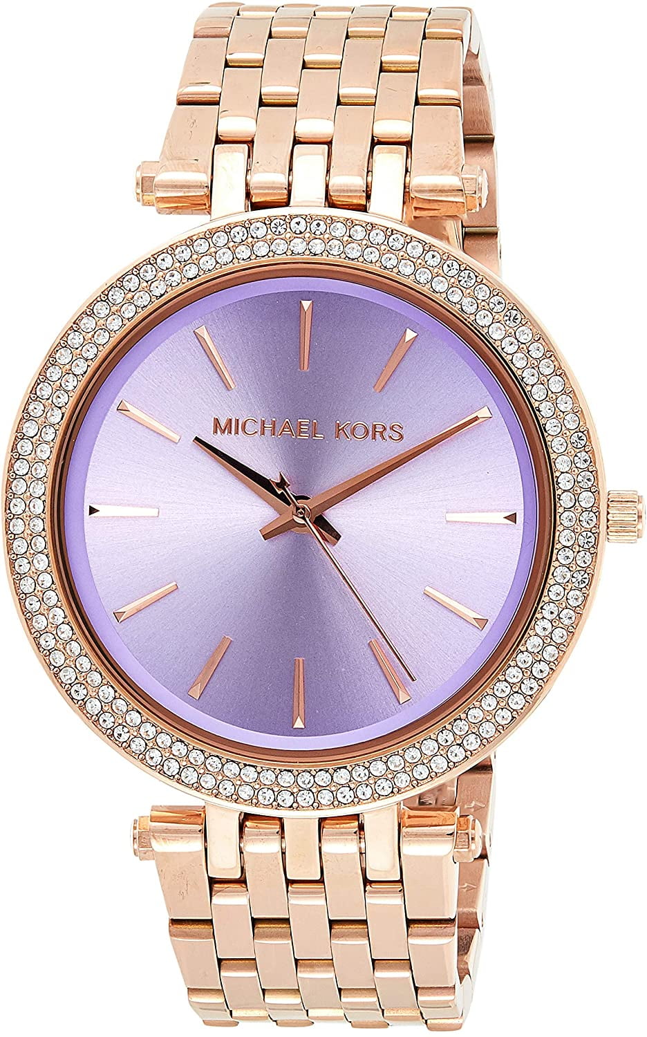 Michael Kors Women's Darci MK3400 Rose Gold Stainless-Steel Quartz ...