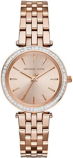 Michael Kors Women's Darci Watch, Rose Gold-Tone, MK3366, 40mm, Water ...