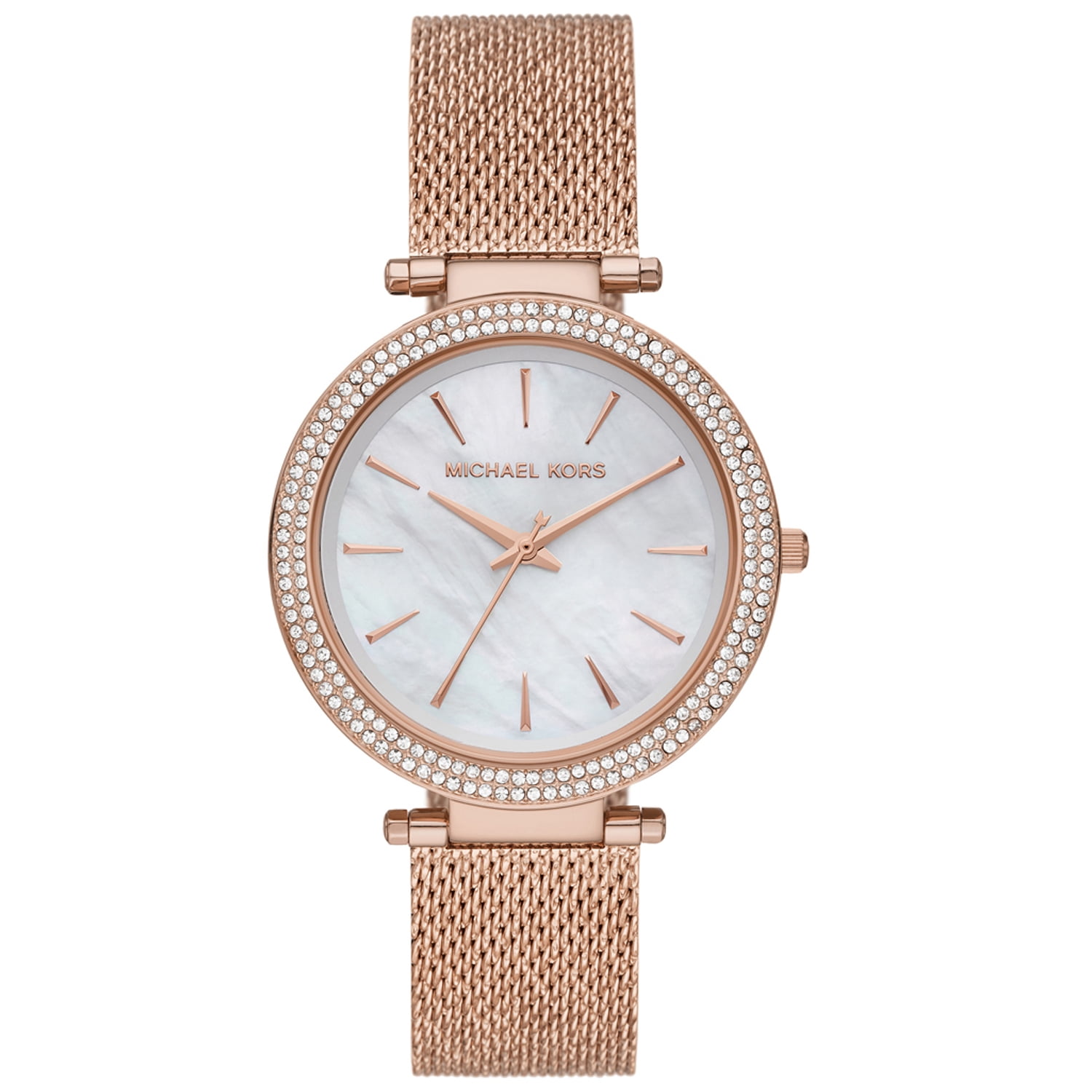 Michael Kors Women's Darci White Dial Watch - MK4519 - Walmart.com