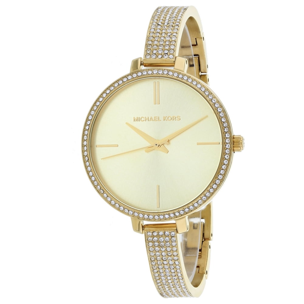 Michael Kors Women's Jaryn Gold Dial Watch - MK3784 - Walmart.com