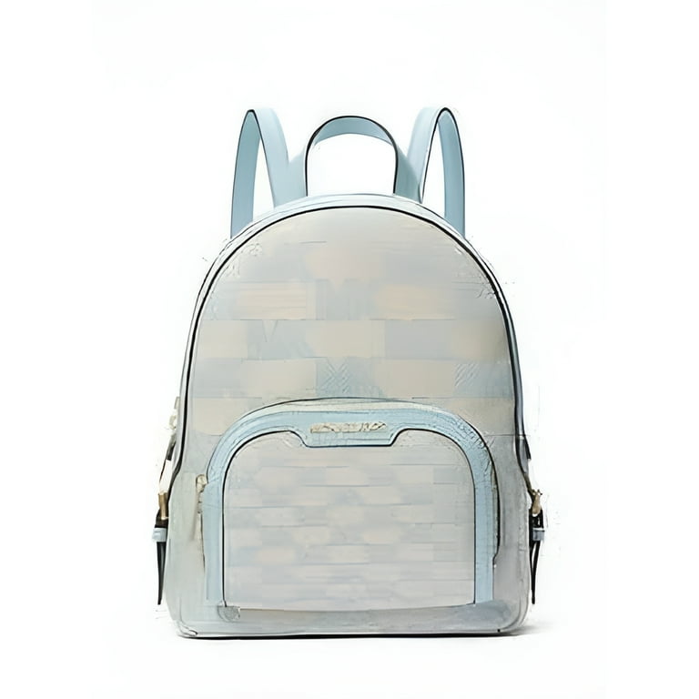 Michael Kors Jaycee Medium Logo Jacquard Backpack in Vista Michael Kors Jaycee Medium Logo Jacquard Backpack in Vista