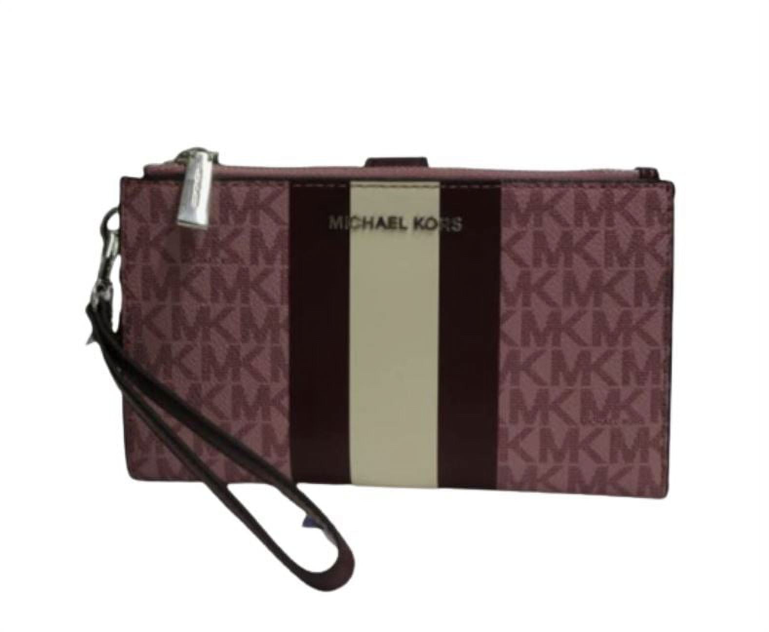 Free Shipping! Michael Kors Women's Jet Set Double Zip Wristlet One ...