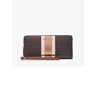 Jet Set Travel Logo Continental - Wristlet - Brown/Olive - 32S7Gtte9B ...