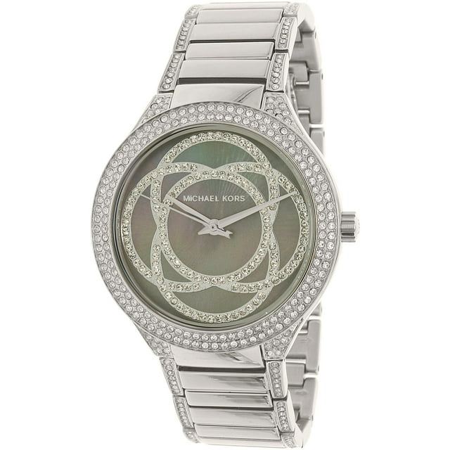 Michael Kors Women's Kerry MK3480 Silver Stainless-Steel Quartz Fashion ...