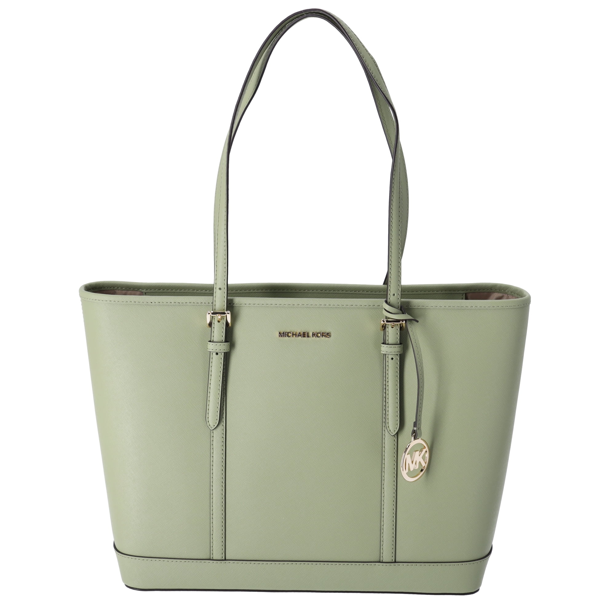 Michael Kors Women's Large Leather Jet Set, Green - Walmart.com