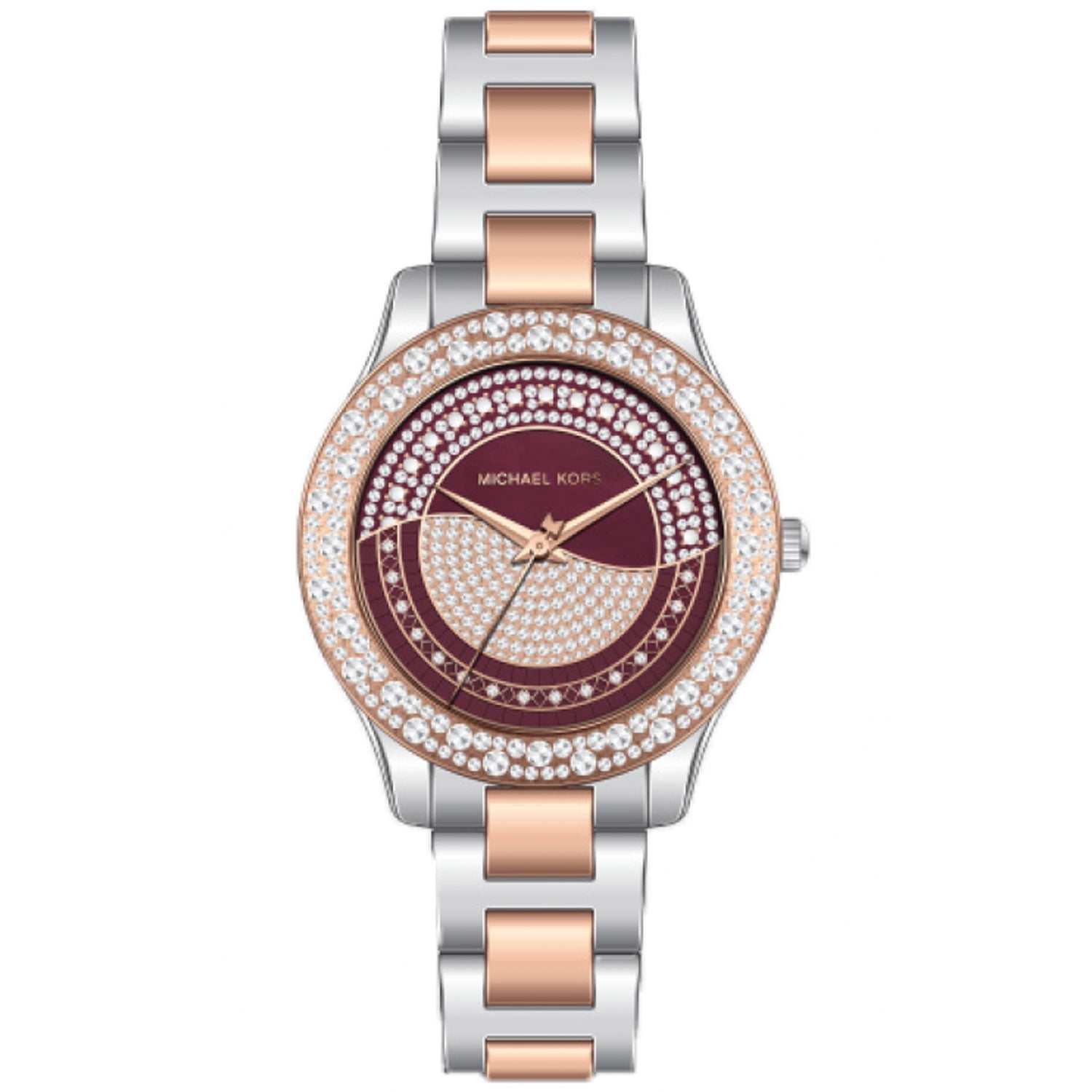Michael Kors Women's Liliane Red Dial Watch - MK4625 - Walmart.com