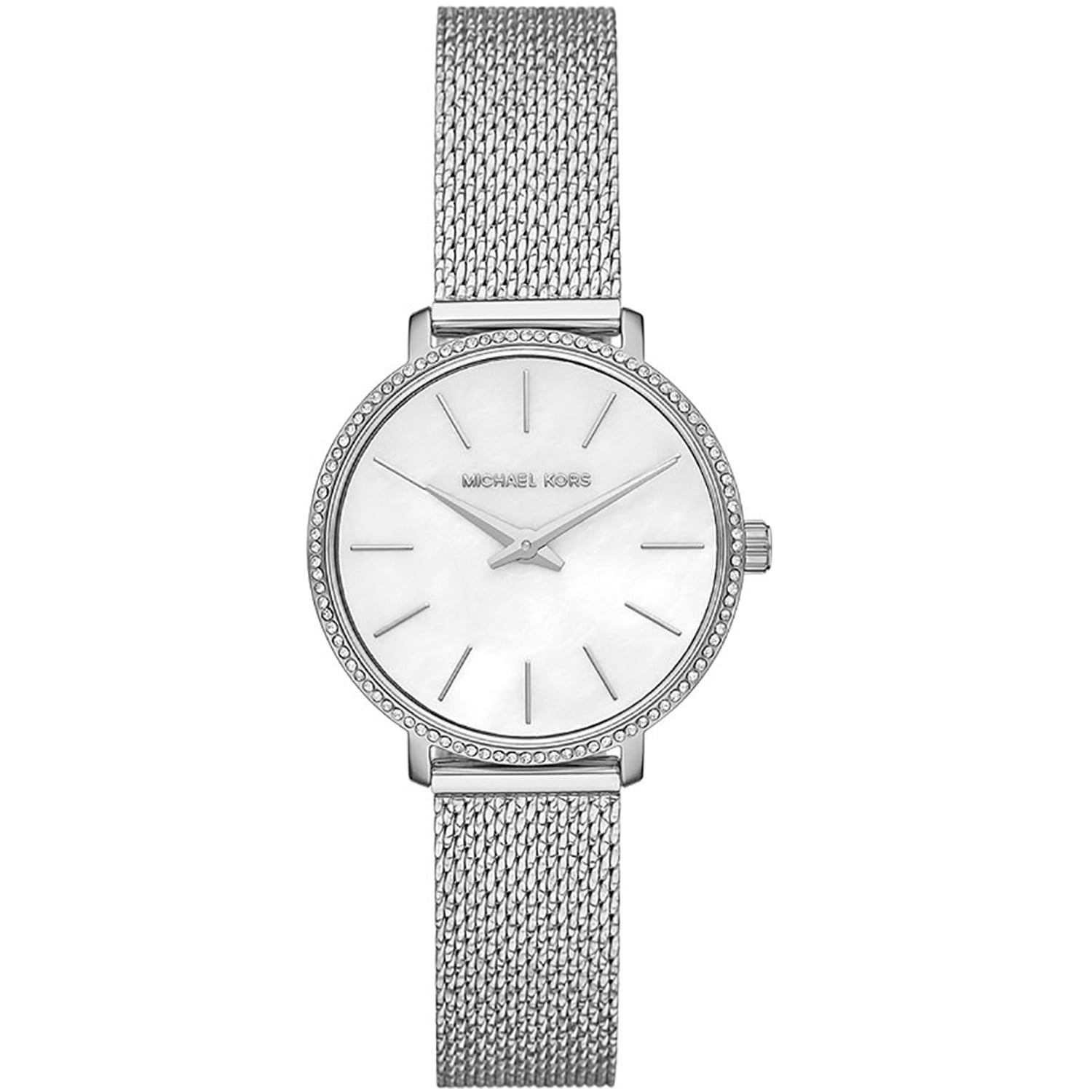 Michael Kors Women's Mini Pyper White Dial Watch - MK4618 - Walmart.com