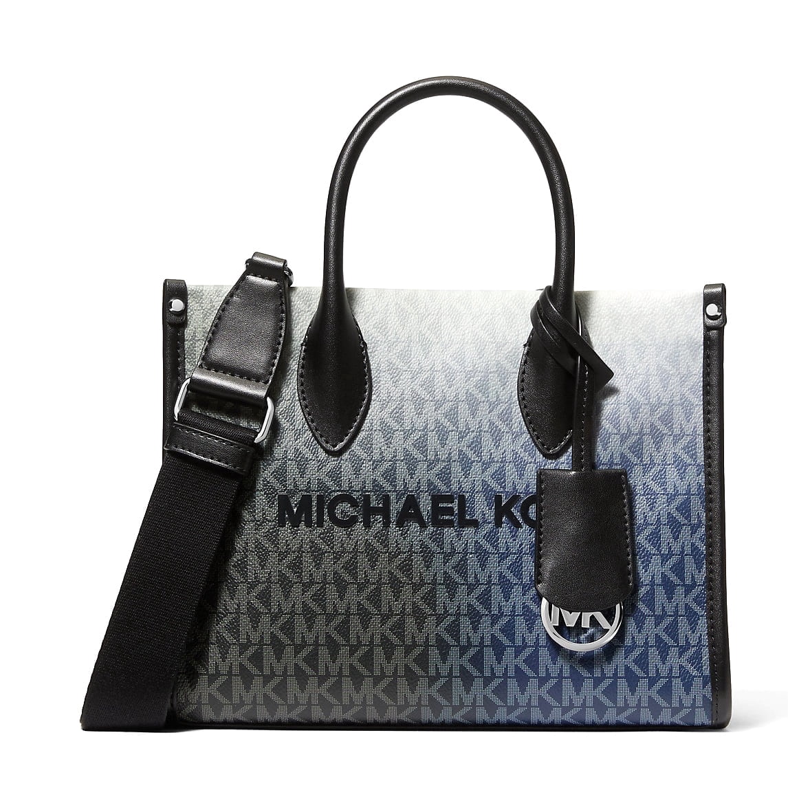 Michael Kors Women's Mirella Small Ombré Signature Logo Crossbody Bag ...