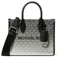 Michael Kors Women's Mirella Small Ombré Signature Logo Crossbody Bag ...