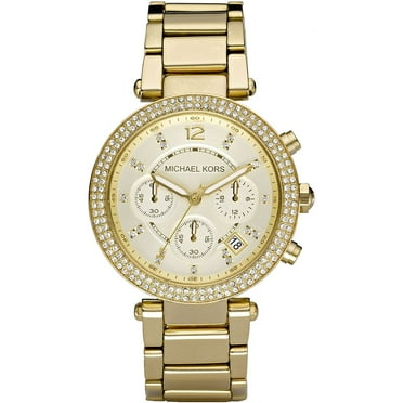 Michael Kors Women's Mini Darci Gold-Tone Stainless Steel Watch MK3365 ...