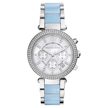 Michael Kors Women's Parker Original Wrist Watch, Stainless Steel, Rose ...