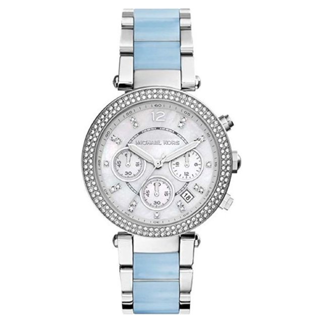 Michael Kors Parker Two-Tone Women's Watch, Stainless Steel, Water ...