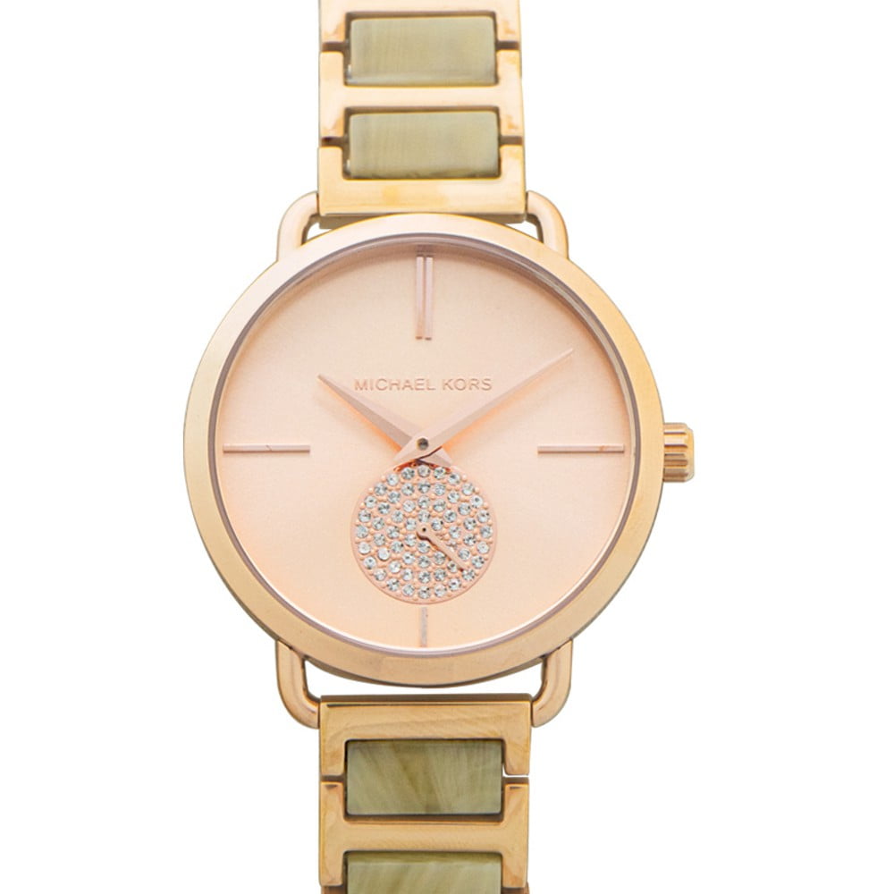 Michael Kors Women's Portia Watch Quartz Mineral Crystal MK3678 ...