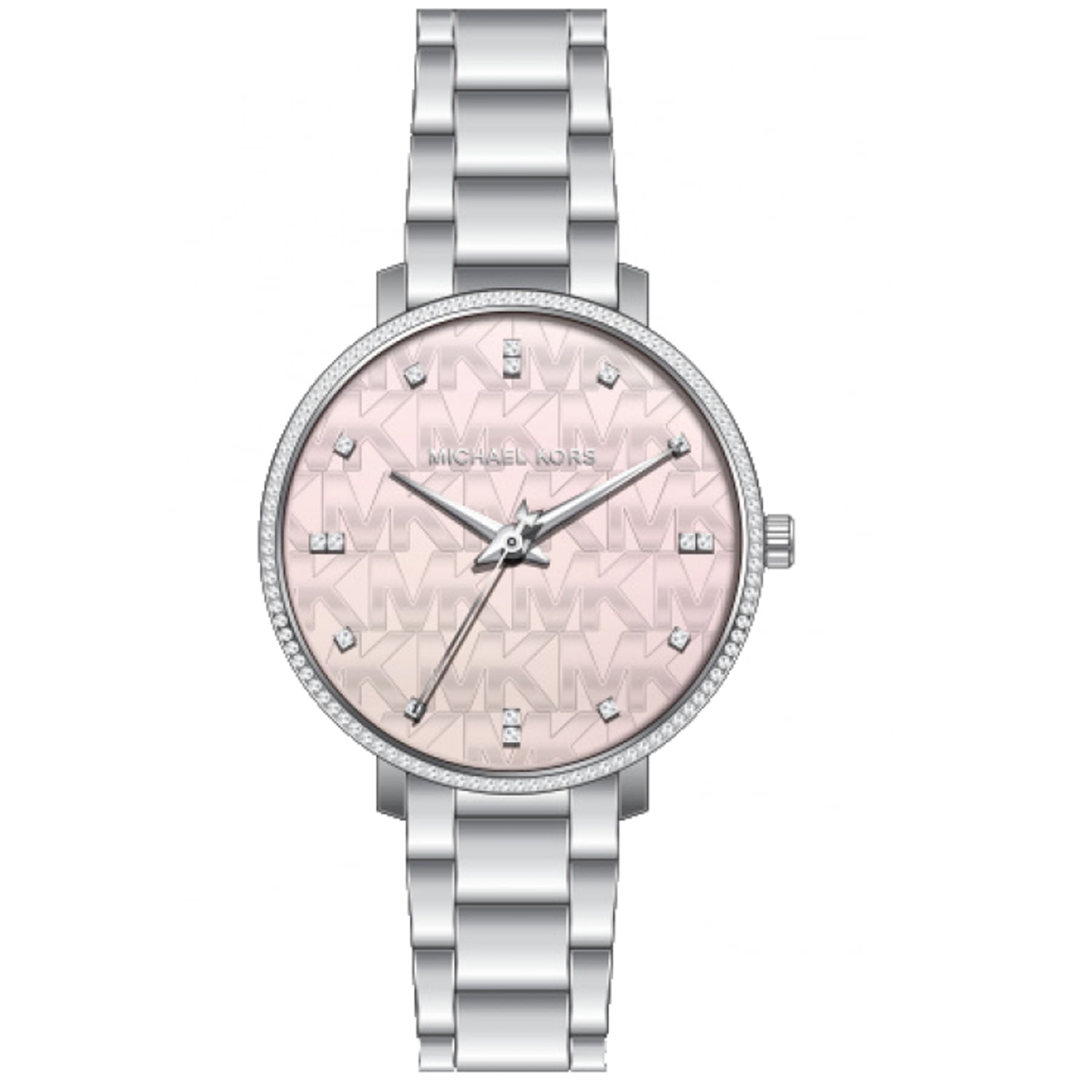 Michael Kors Women's Pyper Pink Dial Watch - MK4631 - Walmart.com