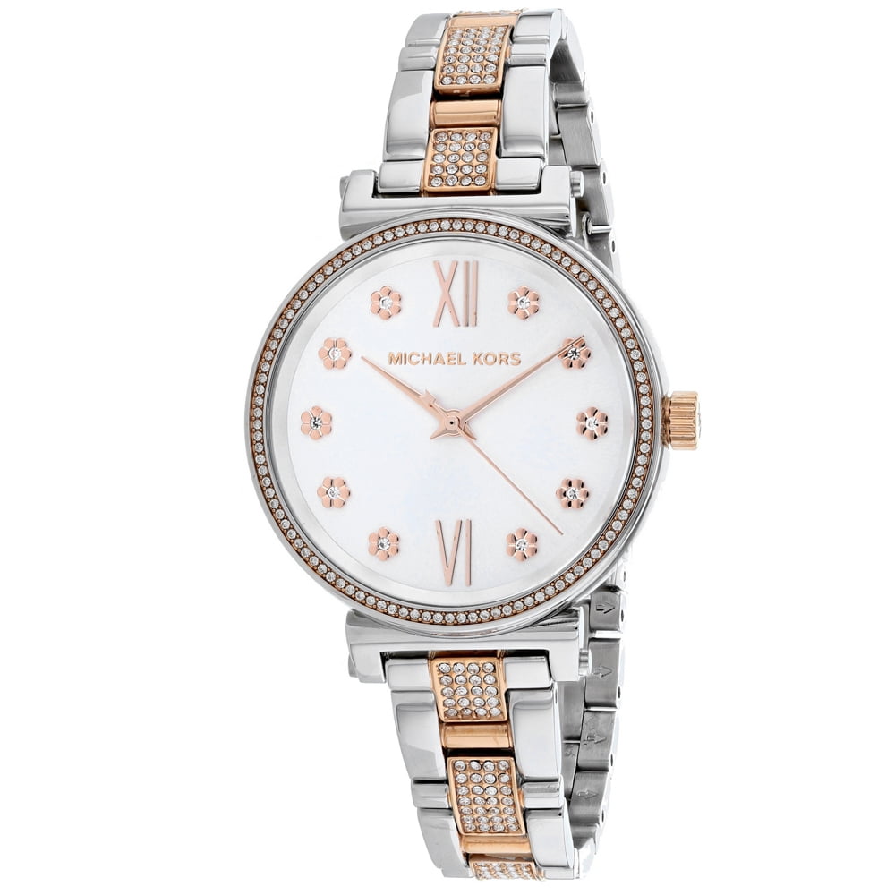 Michael Kors Women's Silver Dial Watch - MK3880 - Walmart.com
