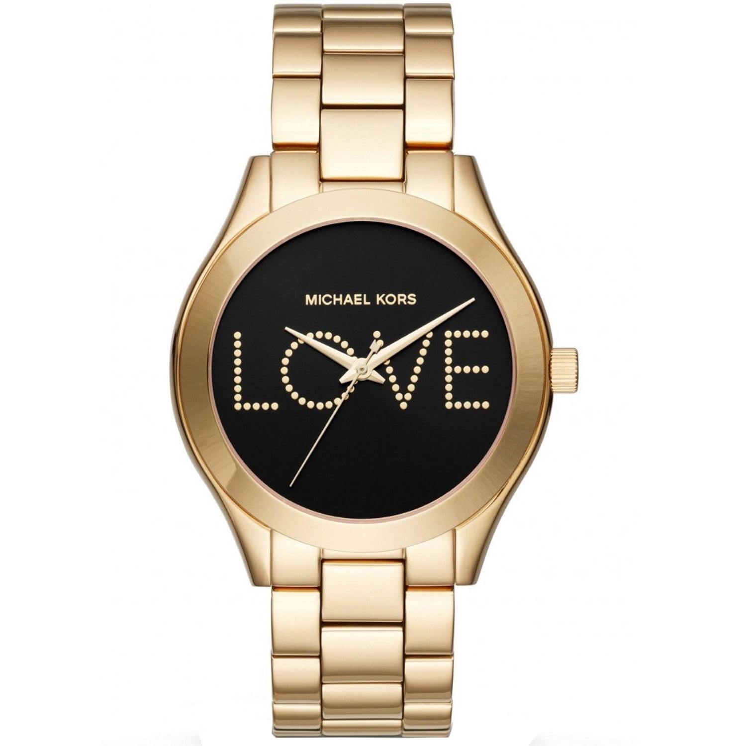 Michael Kors Women's Slim Runway Stainless Steel Bracelet Watch ...