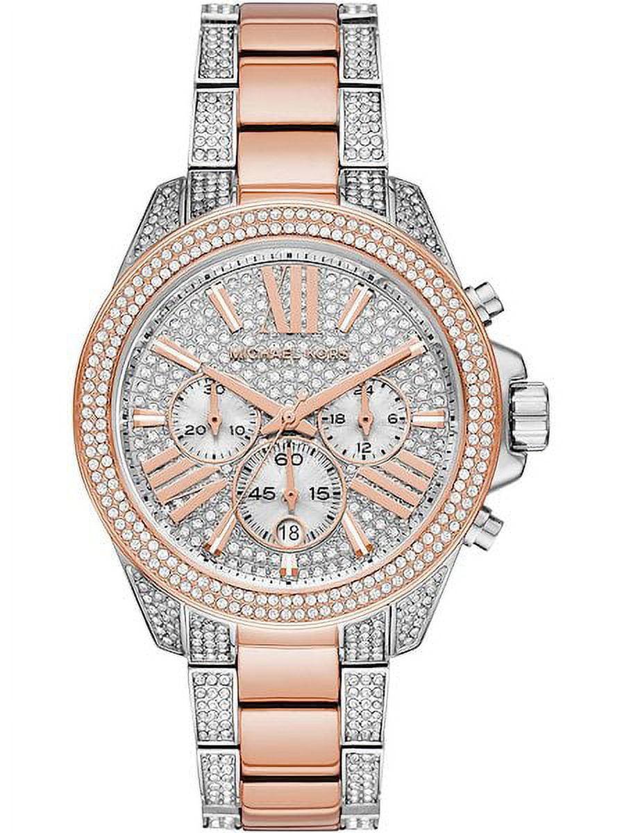 Michael Kors Original MK6707 Women's Wren Chronograph Watch with Pave ...