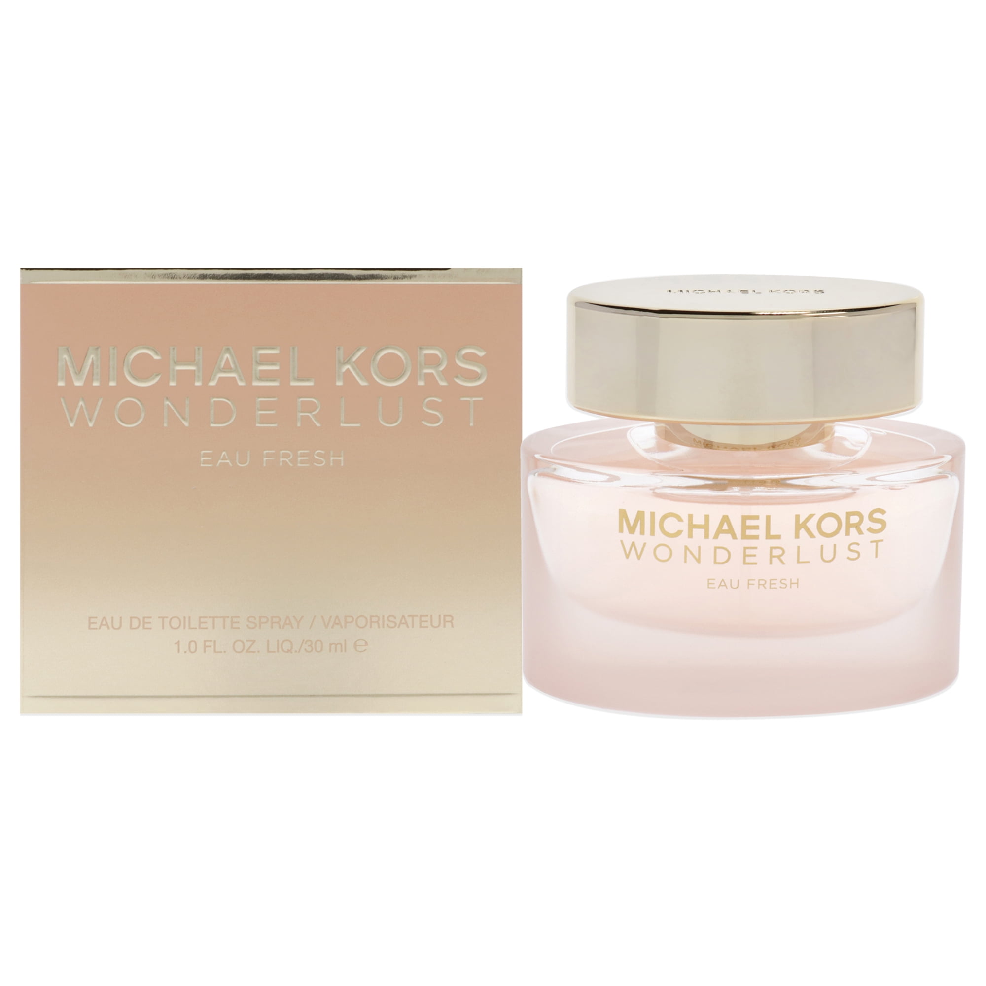 Michael Kors Wonderlust Eau Fresh for Women - 1 oz EDT Spray with Jasmine & Amber - Walmart.com