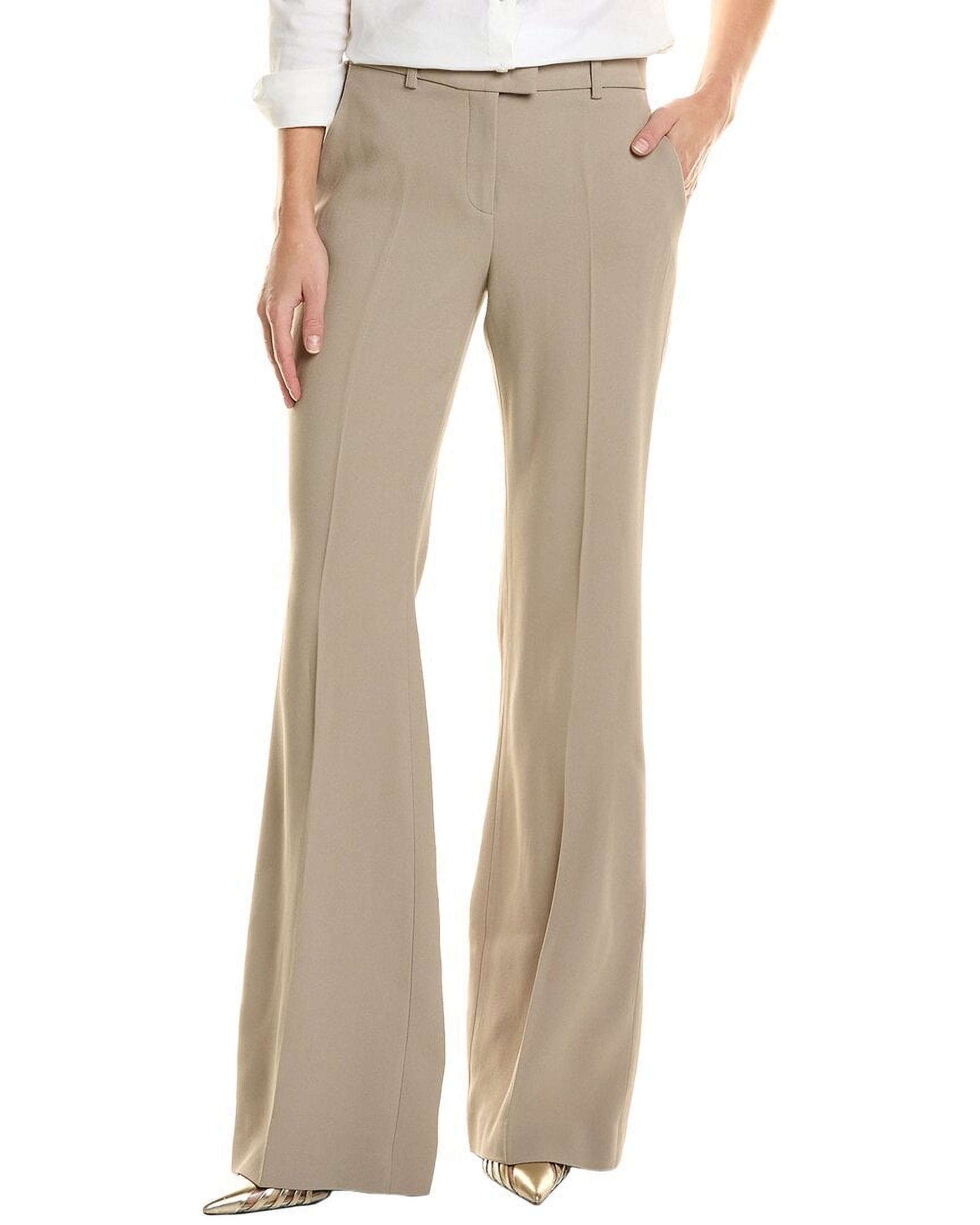 Michael Kors womens Haylee Flare Pant, 4, Brown - Walmart.com