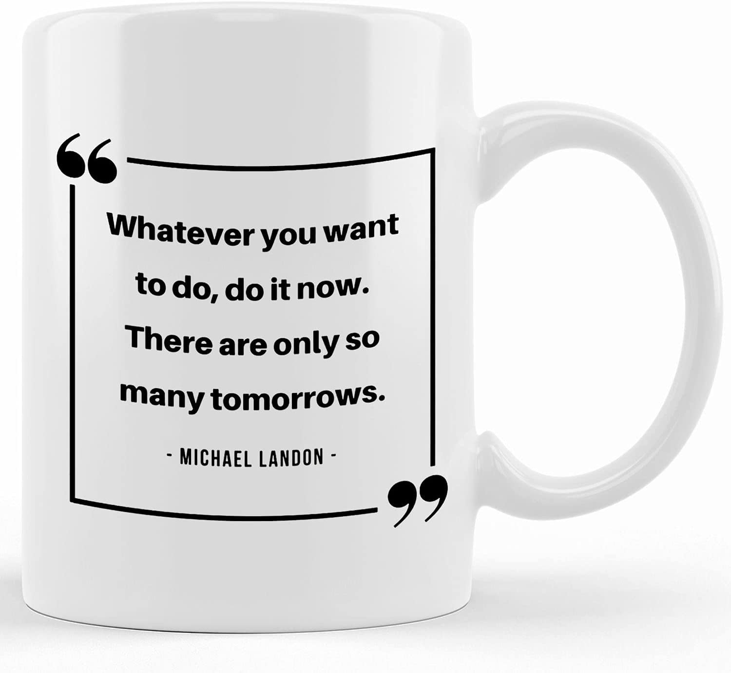 Michael Landon Quote Mug! _ Famous As Charles Ingalls On Little House ...